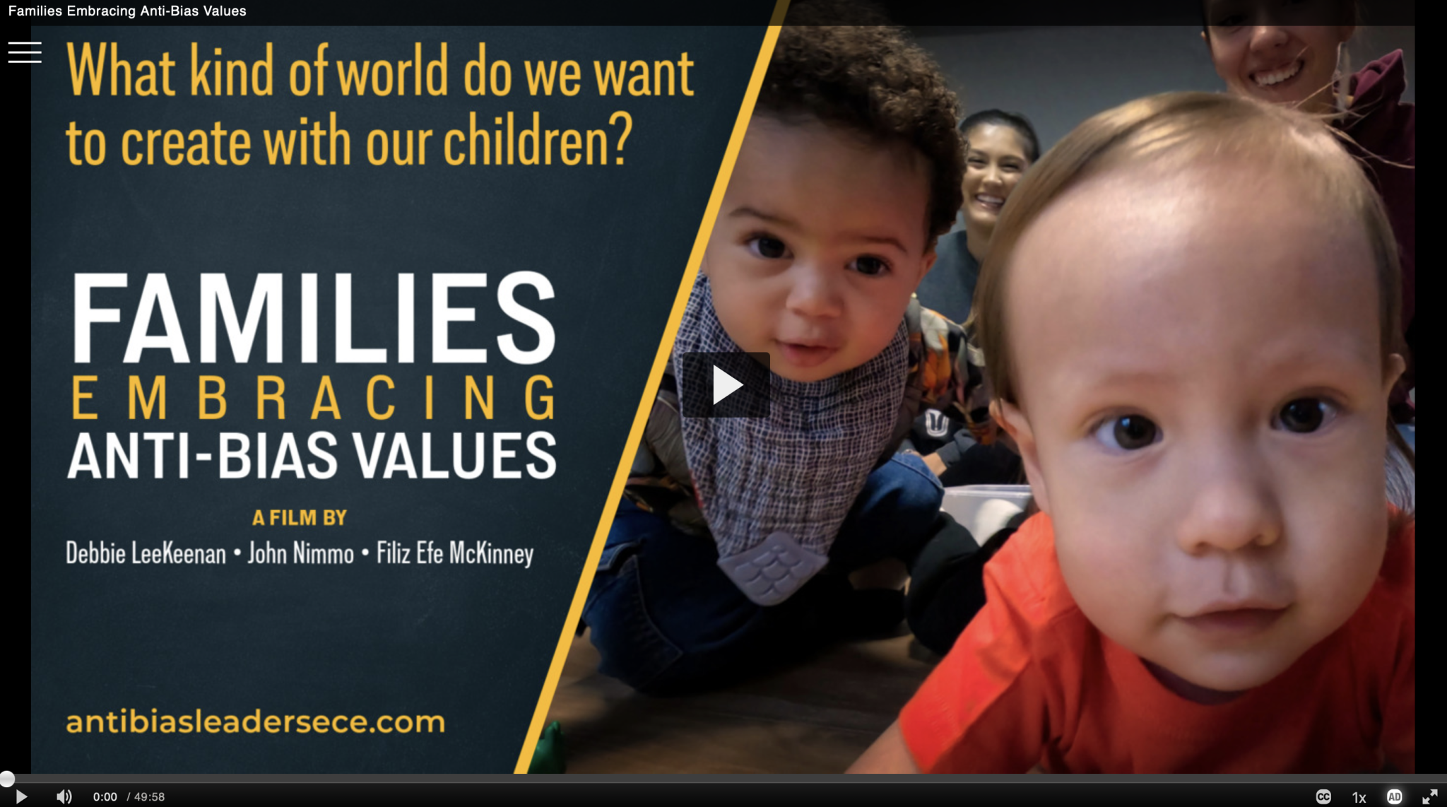 Anti-Bias Education - Teaching for Change